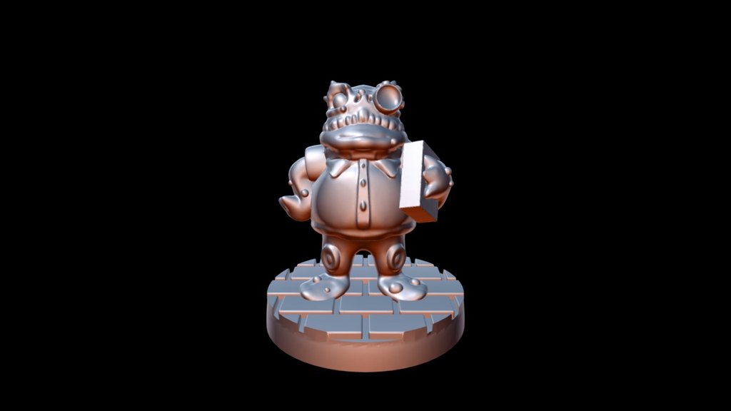 Toad Pookah Scholar - 3D model by dutchmogul [e8c0c9d] - Sketchfab