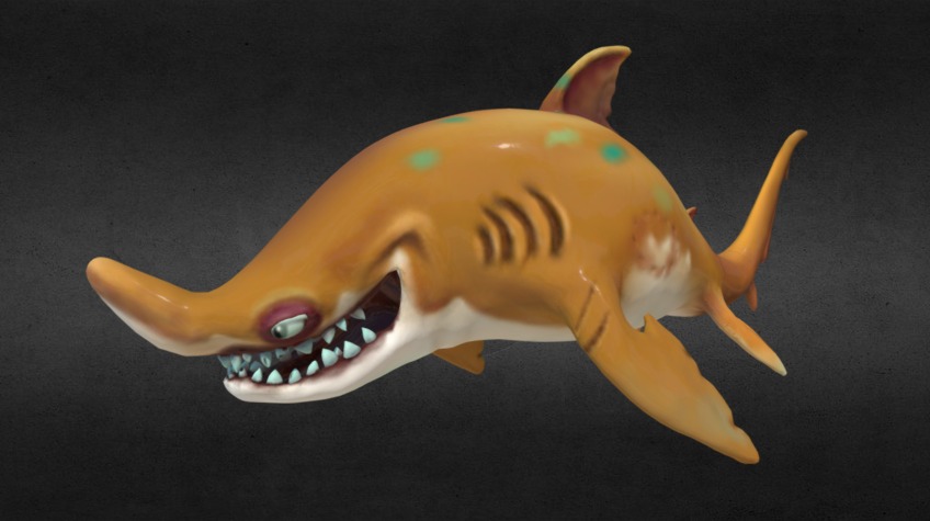 SandShark (ZBrush Test 01) - 3D model by hansolocambo [e8c0f8d] - Sketchfab