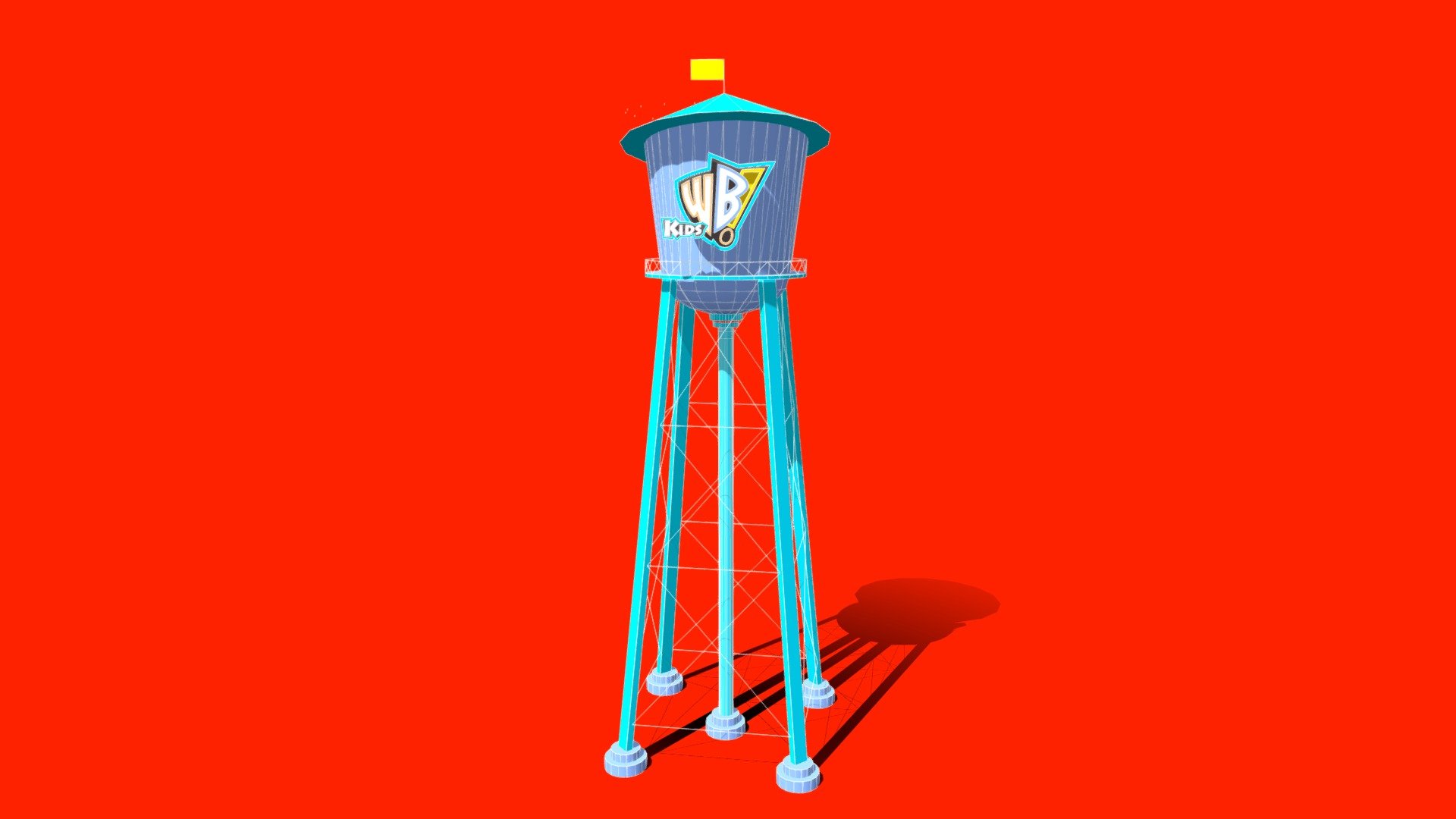 Kids' WB! BETA watertower - Download Free 3D model by Zarboy086 ...