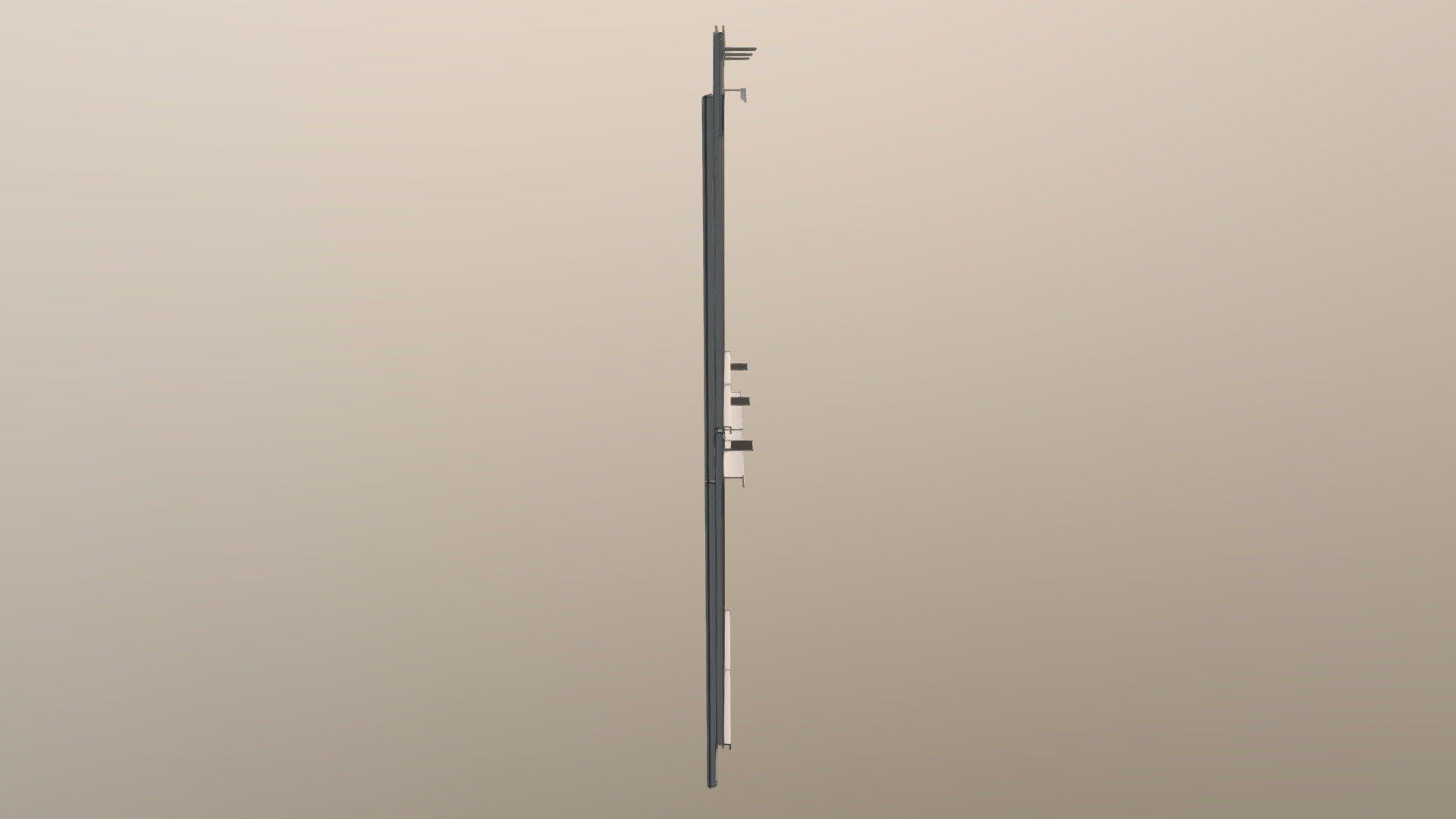 Projecting Cw Panel - 3D model by tobymiller [e8c27f4] - Sketchfab