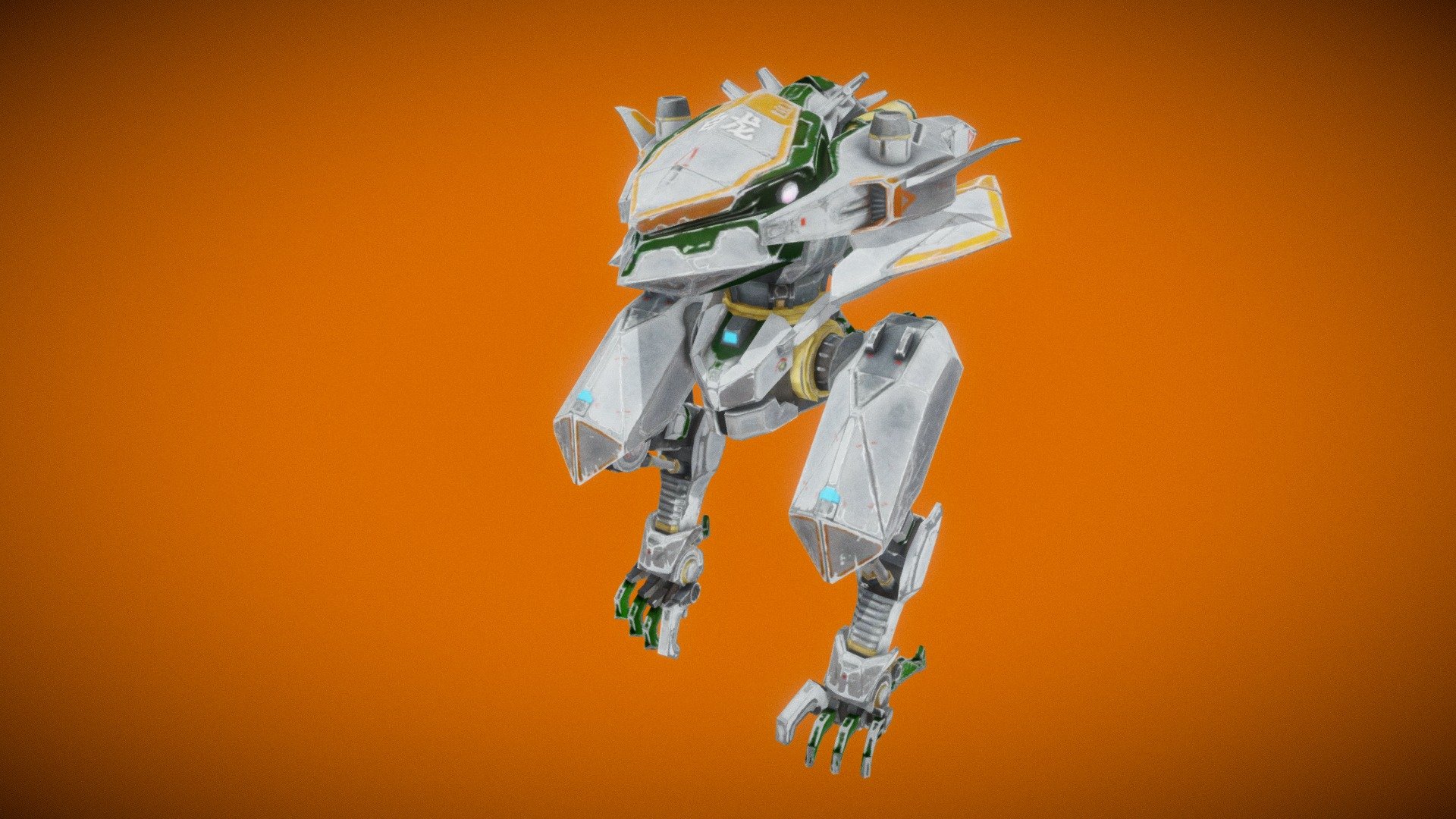MECHA Robot XR-427 - Buy Royalty Free 3D model by Luna Studio ...