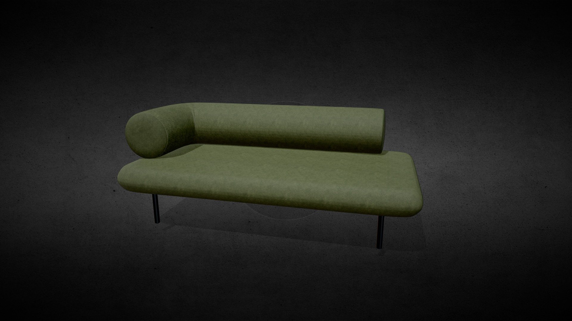 Asplund mali tube 2p Sofa - Download Free 3D model by supersayianrobin3 [e8c6afd] - Sketchfab
