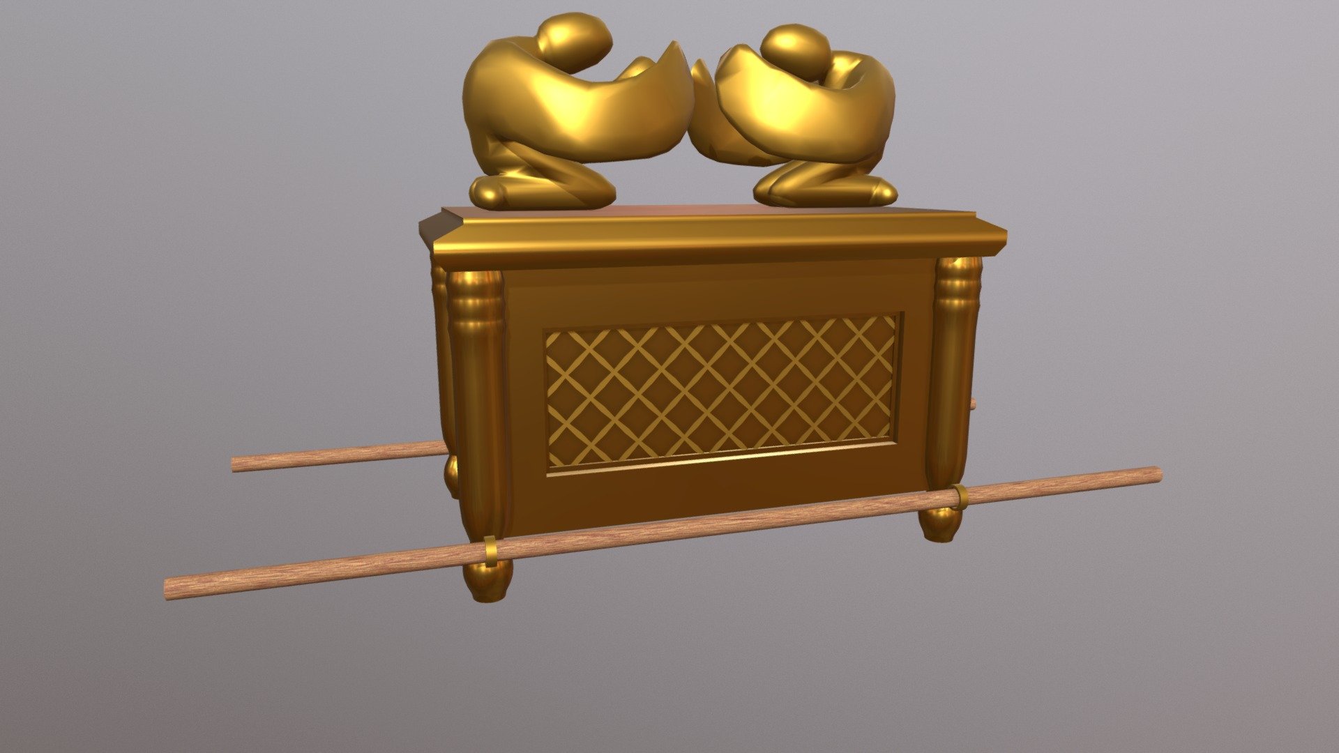 Ark Of The Covenant - 3D model by Matthew Middlebrook (@mkm15a ...
