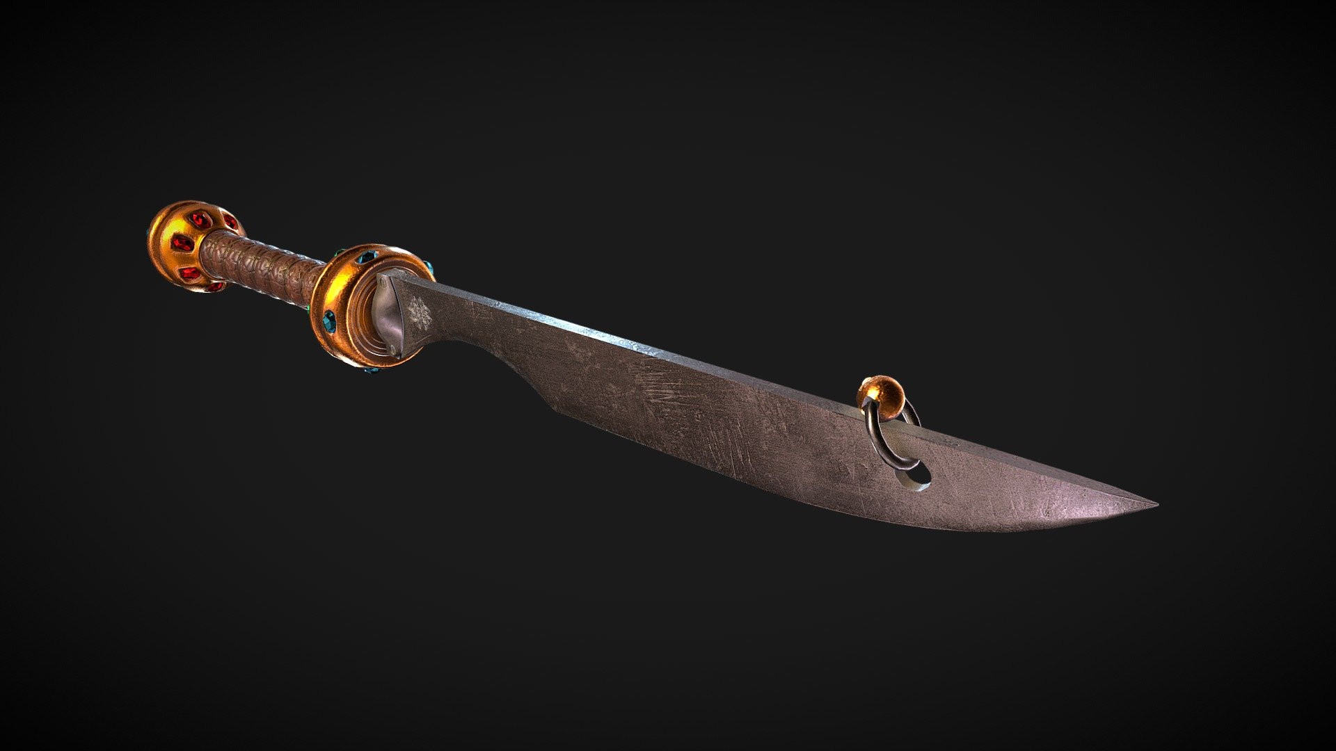 Sultan's Dagger - 3D model by Berat Akdemir (@icebersky) [e8c72ec ...