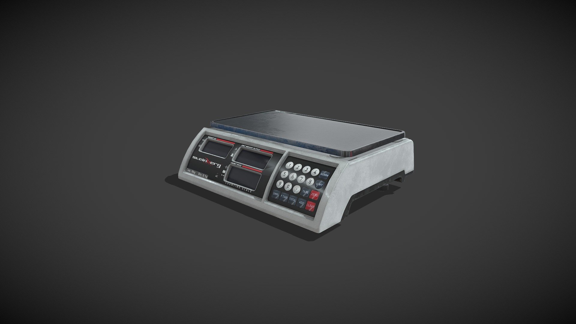 Electronic Scale - Download Free 3D model by carlcapu9 [e8c964f ...