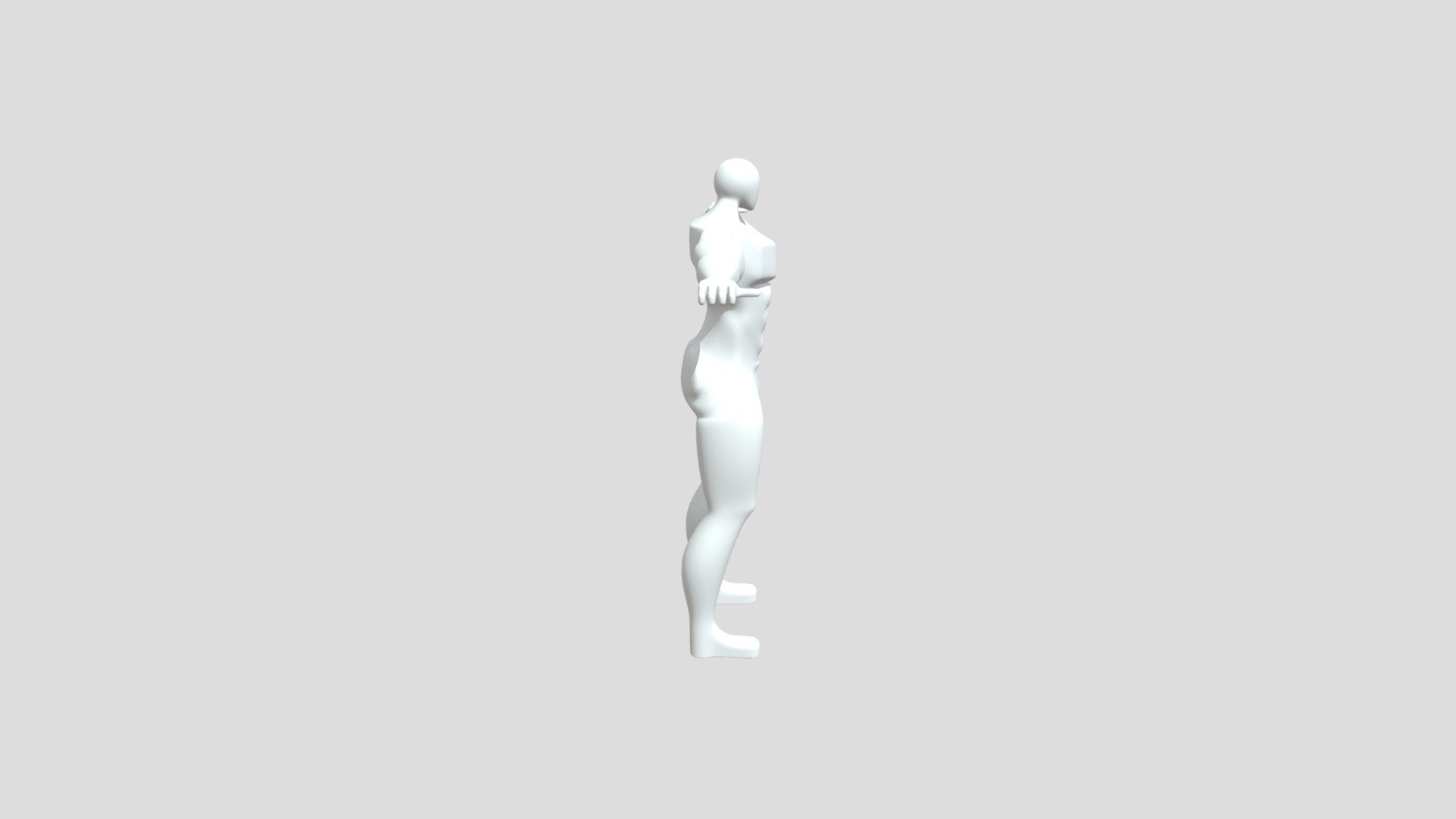 Buff Male Mesh - Download Free 3D model by Ghostface324 [e8ca03e ...