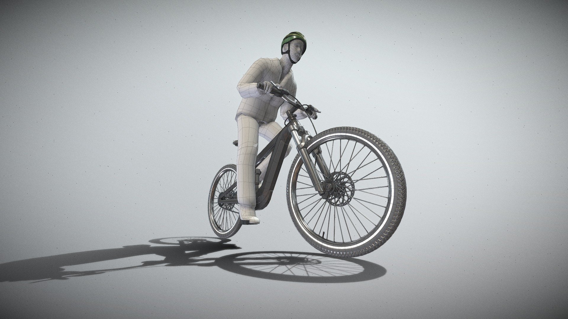 Cycling Animation (Sprint Speed) - 3D model by VIS-All-3D (@VIS-All) [e8ca4e9] - Sketchfab