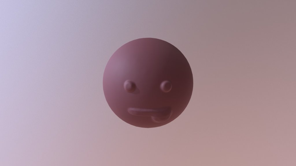rainbow :p smiley - 3D model by raptorgamingFR1 [e8cac06] - Sketchfab