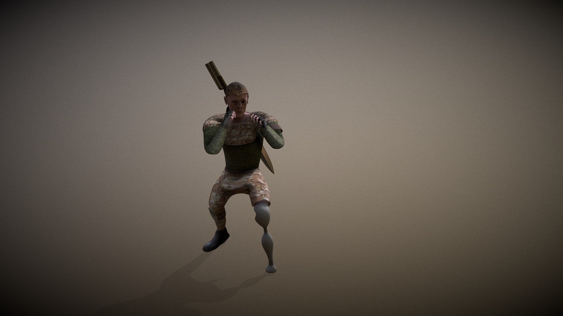 The Dystopian Soldier: Callum Mateer - 3D model by lacolas [e8cb4d6 ...