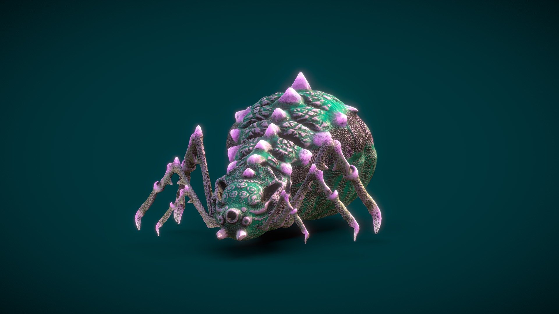 SPIDER MONSTER - 3D model by soyelisrael [e8cd083] - Sketchfab