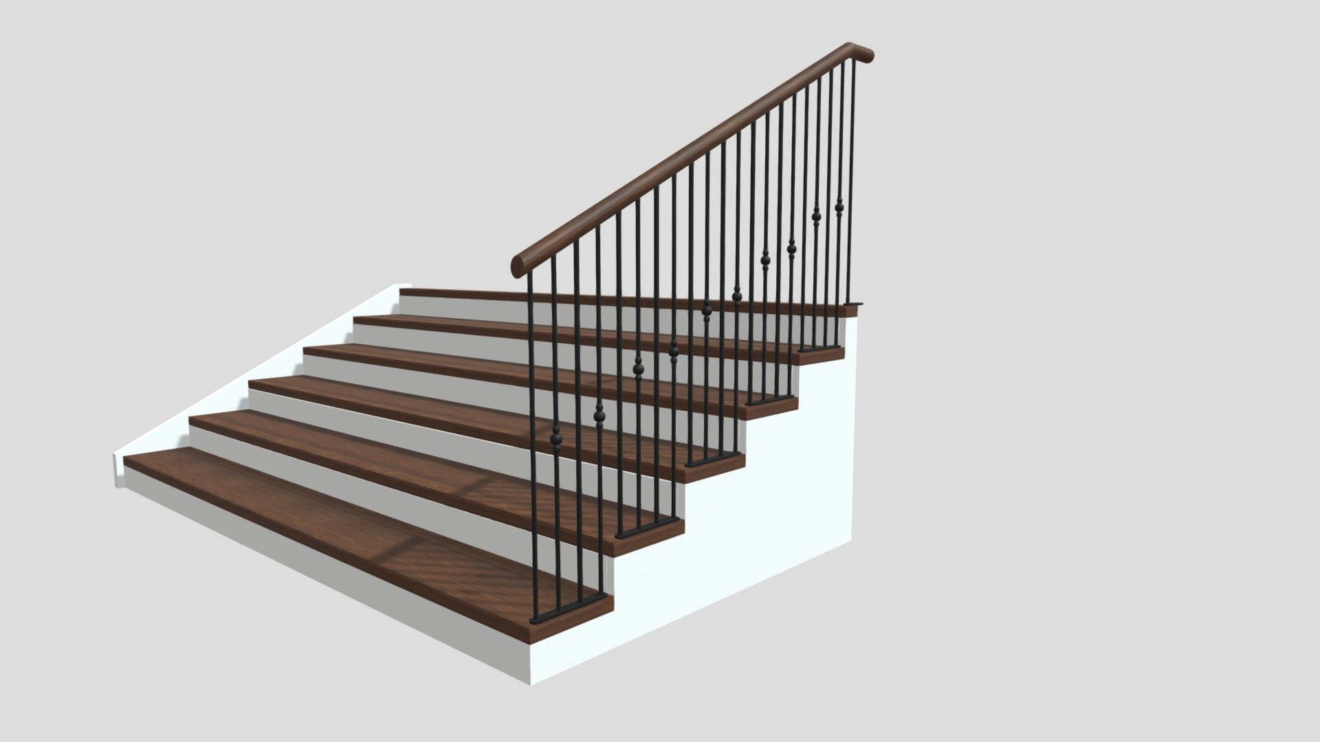 Janice - baluster fixing - Download Free 3D model by Vonka Stairs Ltd ...