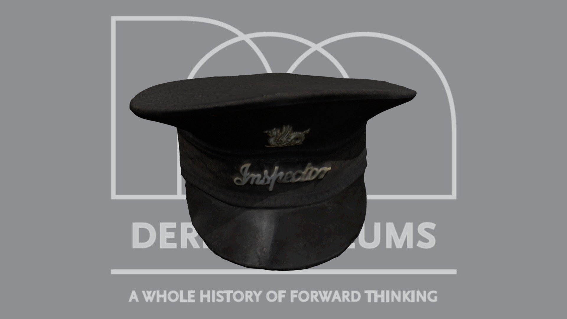 Inspector's Cap - 3D model by Museum of Making at Derby Silk Mill ...
