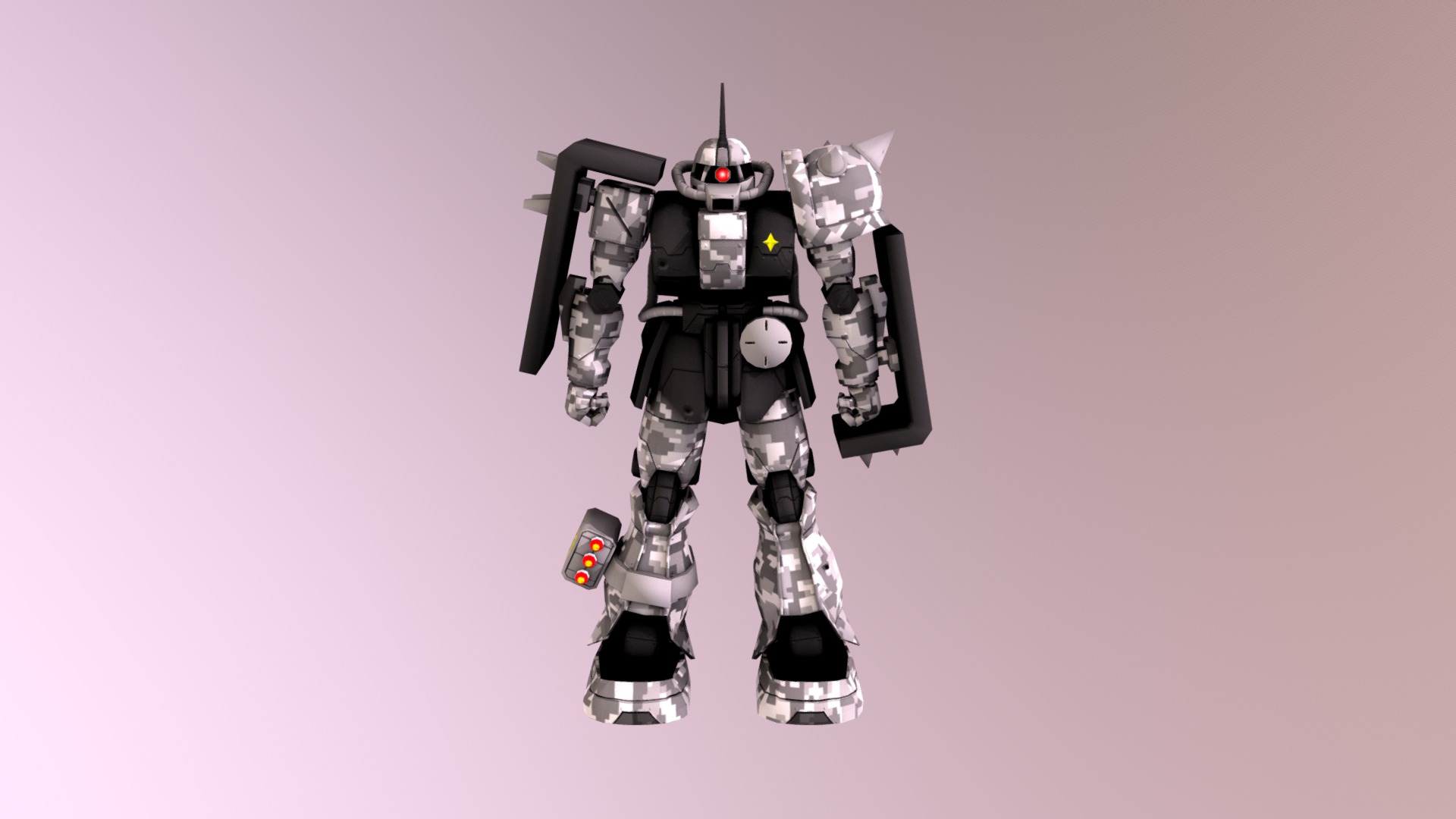 Gundam ZAKO - Download Free 3D model by Hiago Tadeu (@HiagoTadeu ...