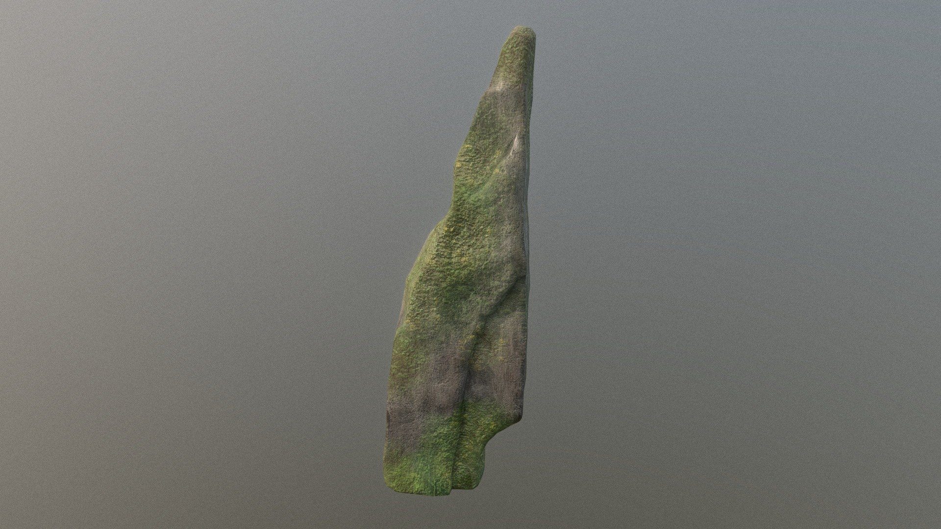 Small Stone Column (Variation 2) - Pure Mossy - 3D model by Christian ...