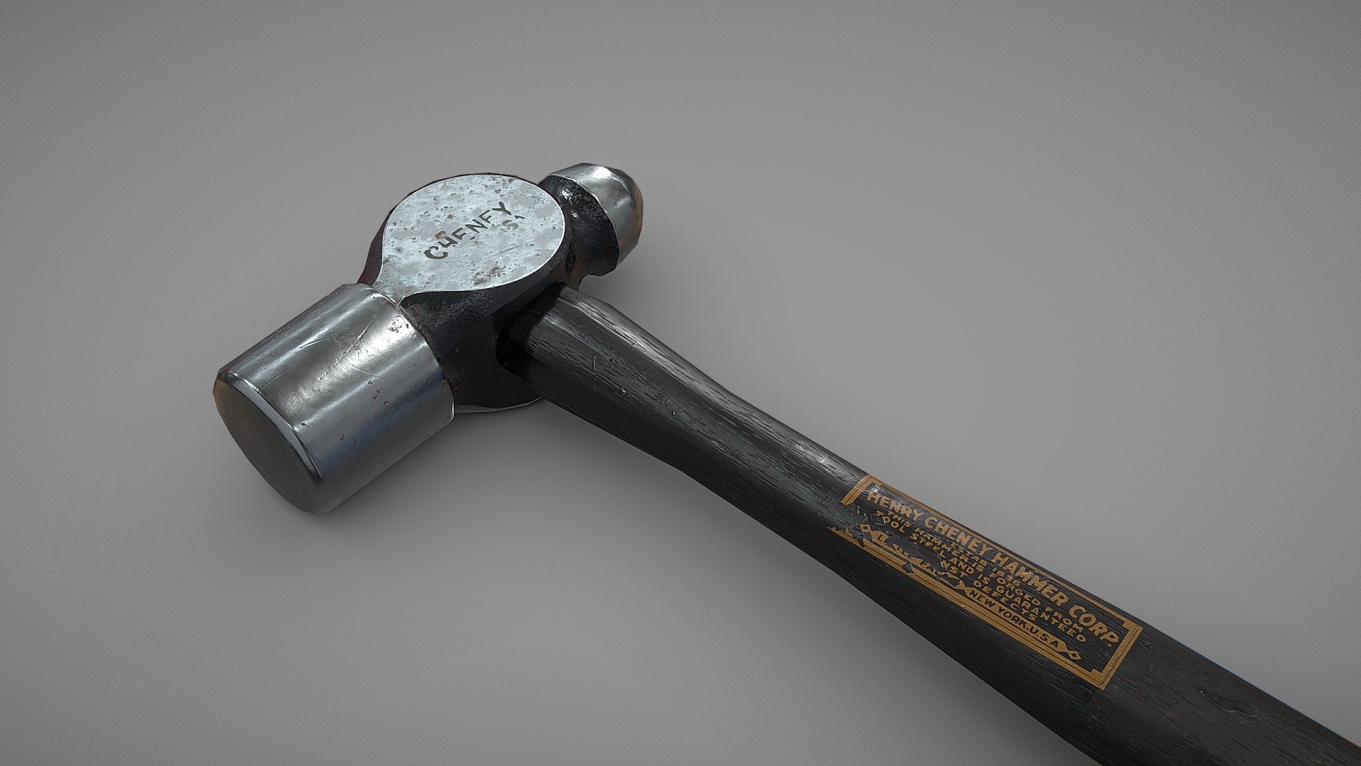 Henry Cheney Hammer - 3D model by vladunna [e8d0054] - Sketchfab