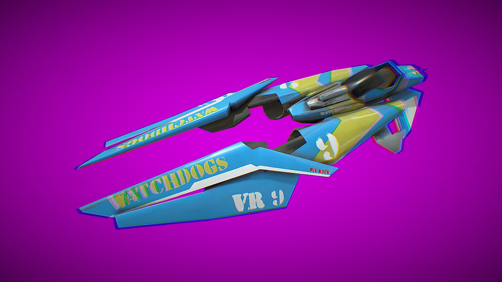 SpaceShip_VR9_Watchdogs - 3D model by nicola.introini (@NIN23) [e8d4628 ...