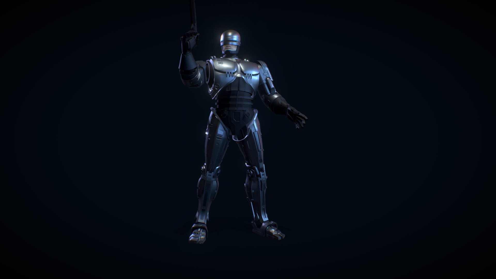 Robocop [Fan Art] - 3D model by LiminalGFX [e8d4c15] - Sketchfab
