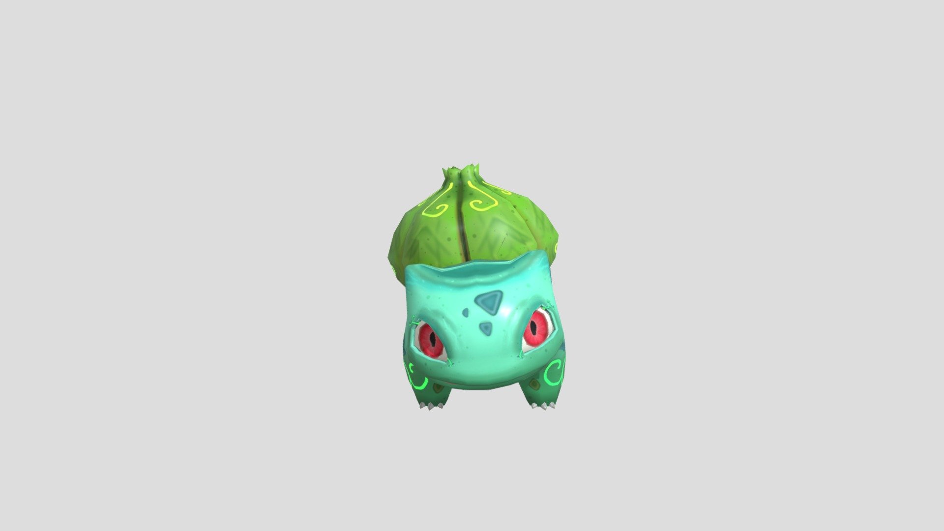 001 Bulbasaur (BLPW's Fanart) - 3D model by BLPW (@BLPW3D) [e8d4d60 ...