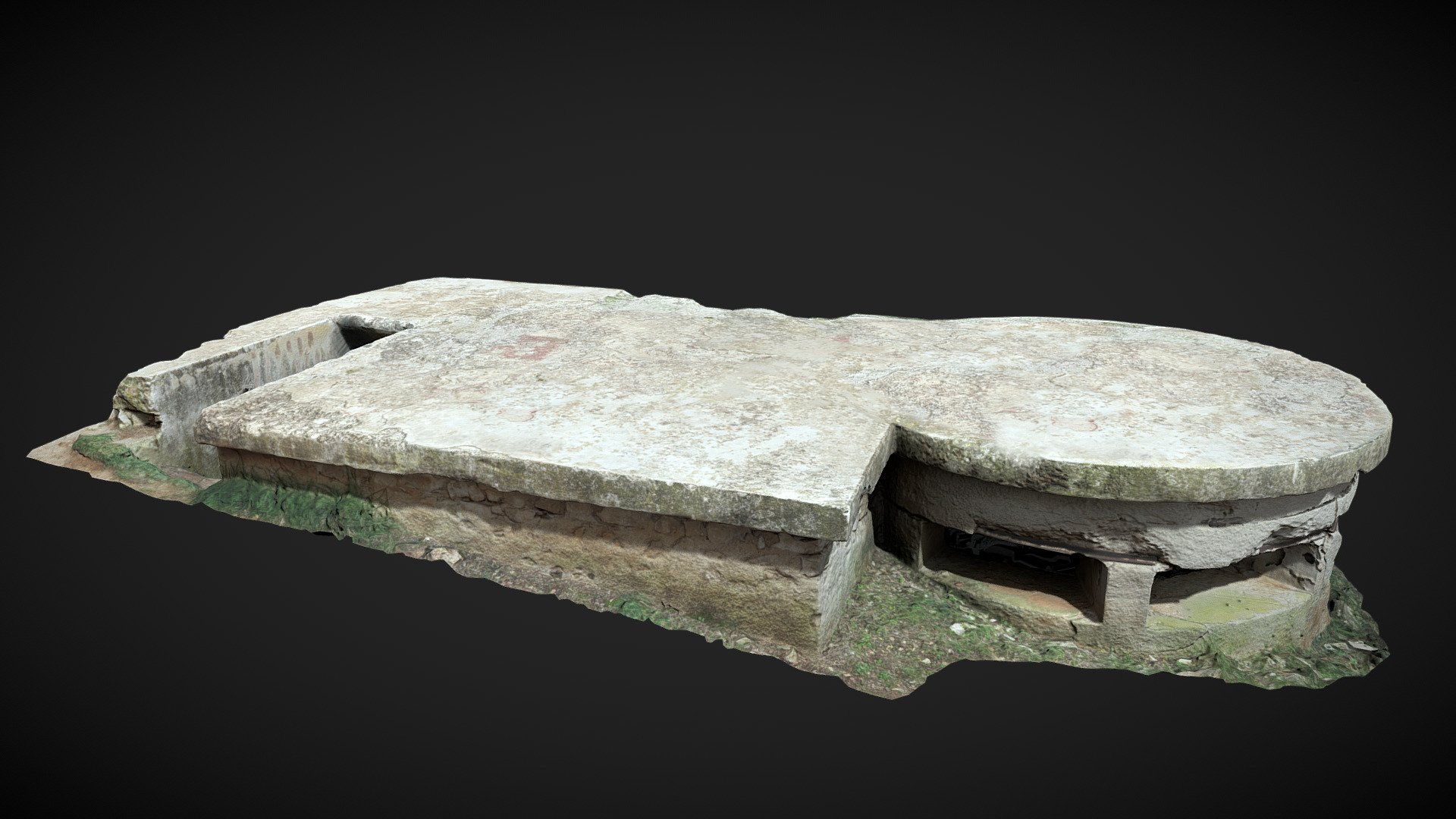 Old Concrete Bunker PBR Scan - Download Free 3D model by Per's Scan ...
