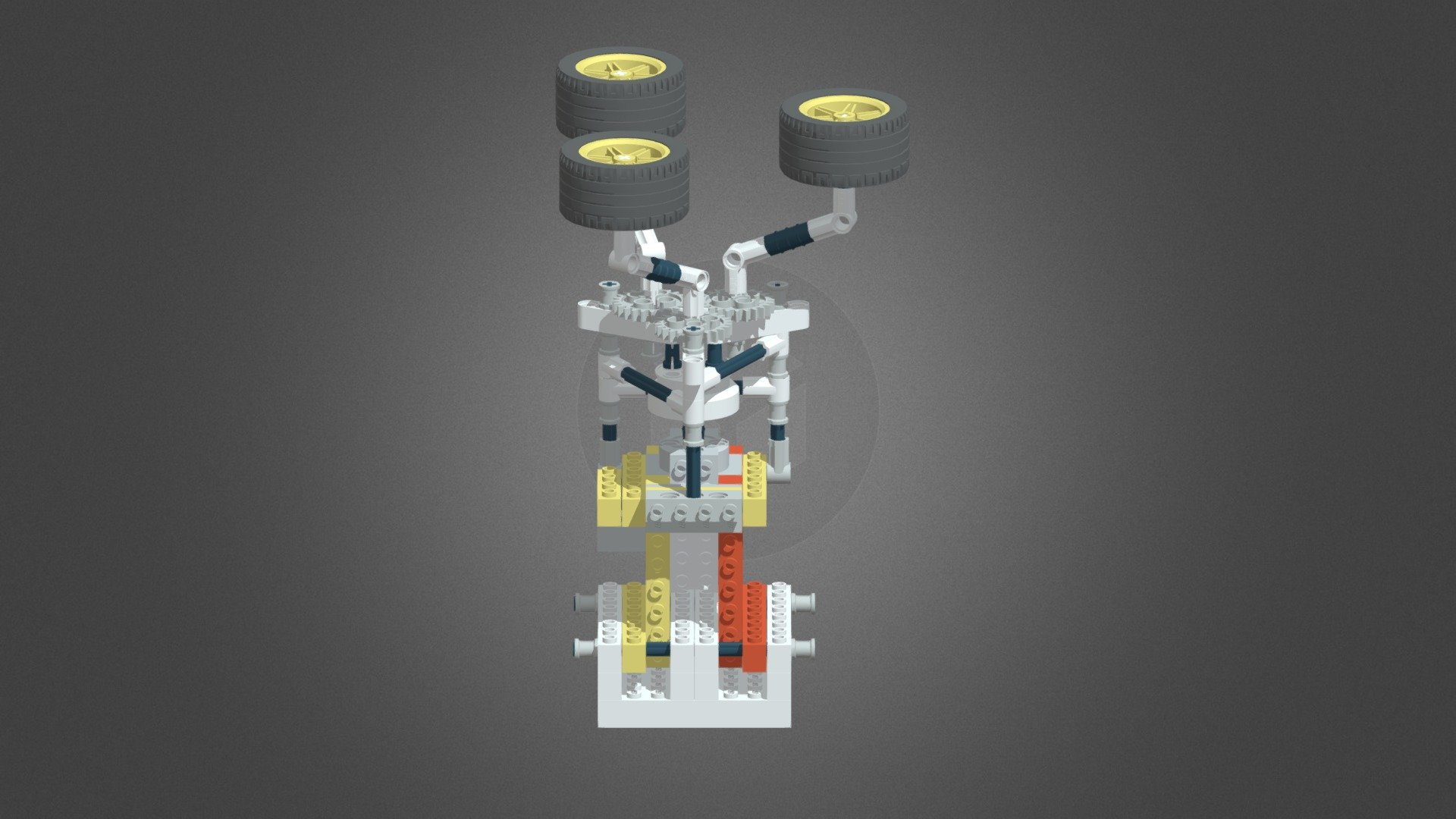 3 point gripper LEGO - 3D model by Lars.Berg [e8d6509] - Sketchfab