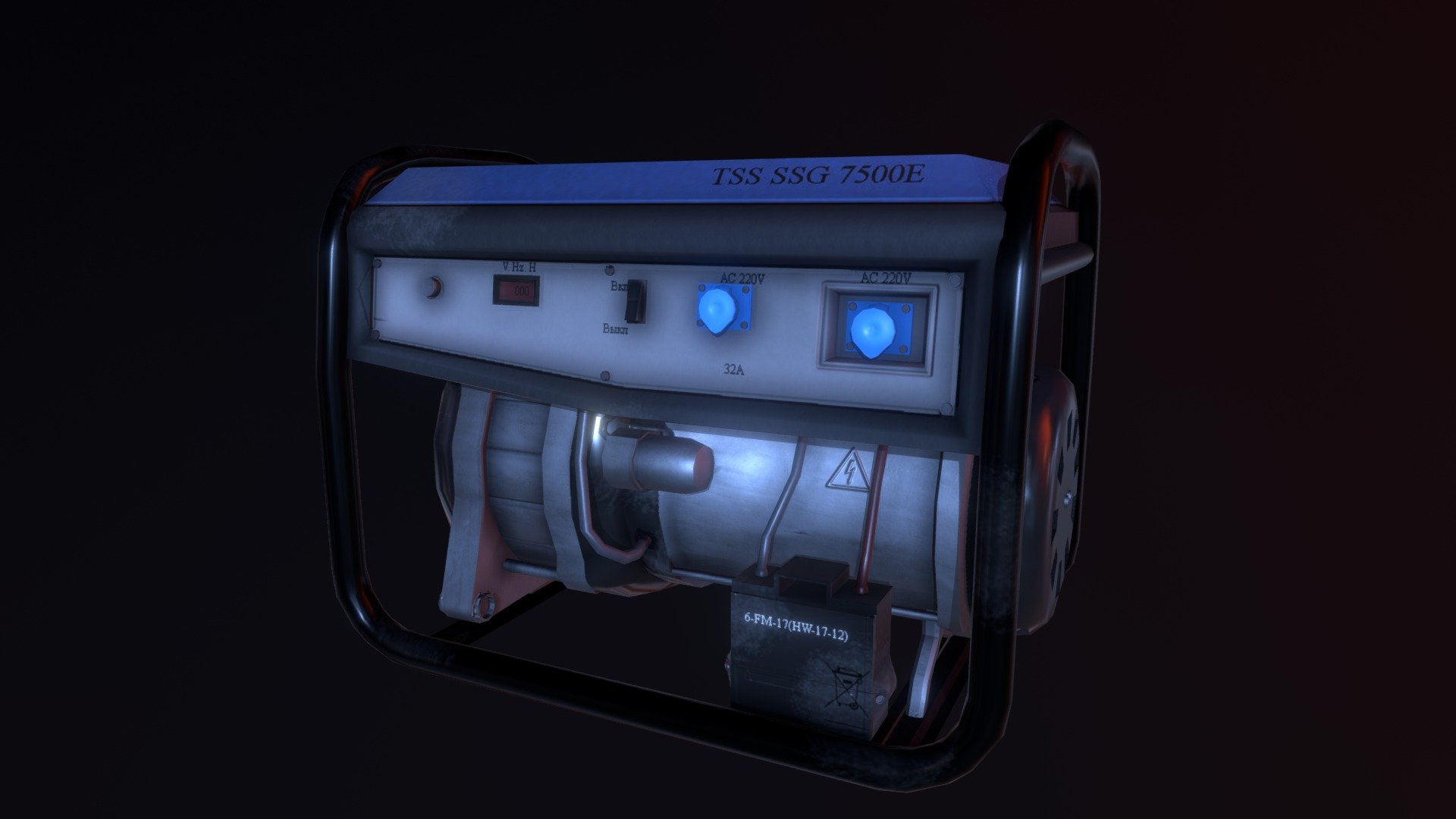 Generator - 3D model by FrodaJan [e8d7d38] - Sketchfab