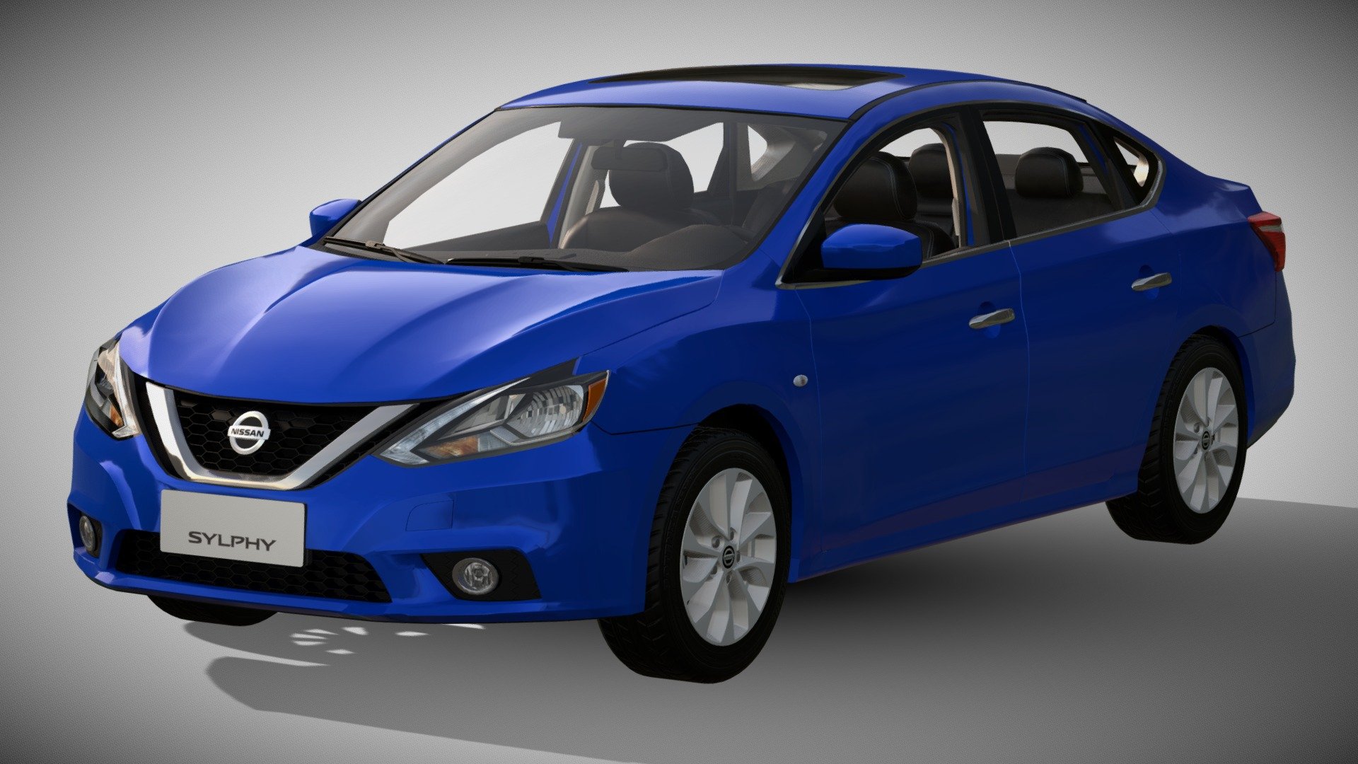 2018 Nissan Sentra Sylphy SL - Download Free 3D model by Ddiaz Design ...