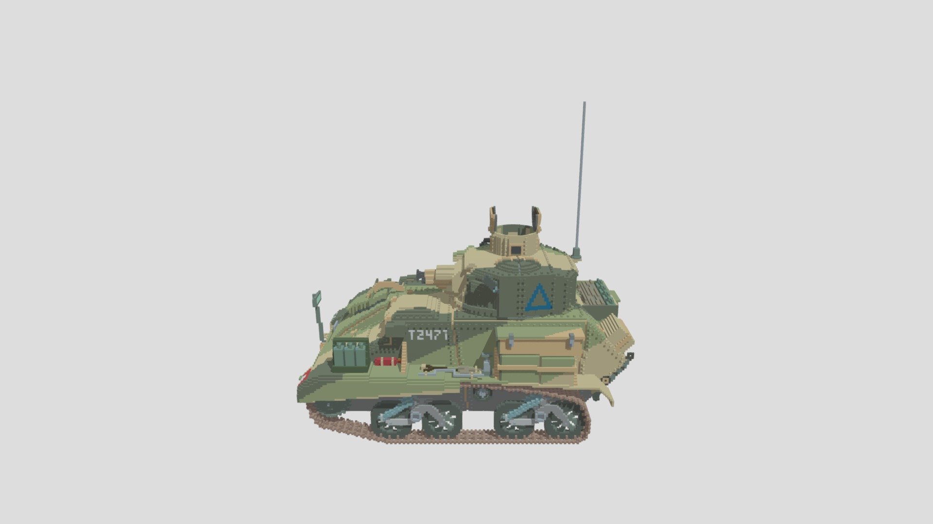 Mk VI Vickers - 3D model by Dmitry Pollack (@pollackMD) [e8d84a7 ...