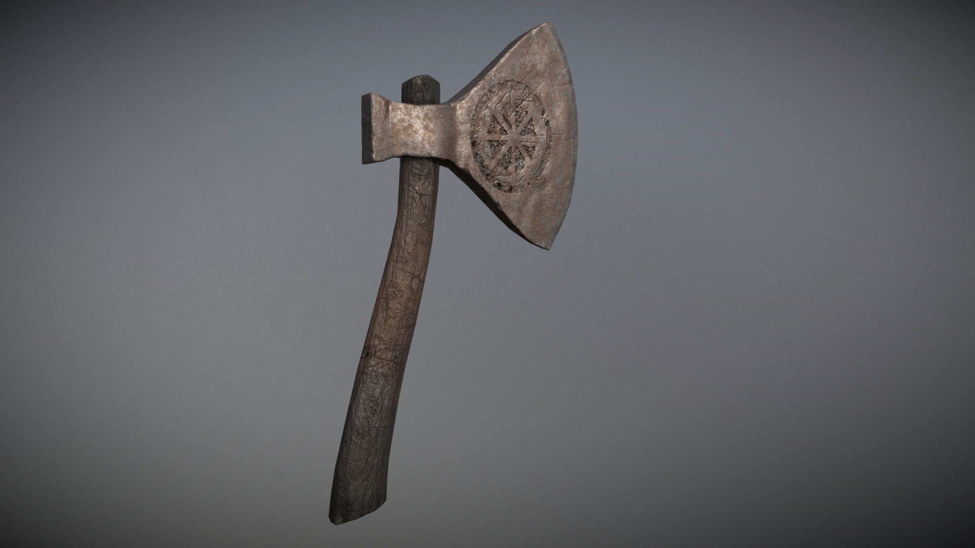 Pagan Battle Axe - 3D model by Weskor [e8d87b3] - Sketchfab