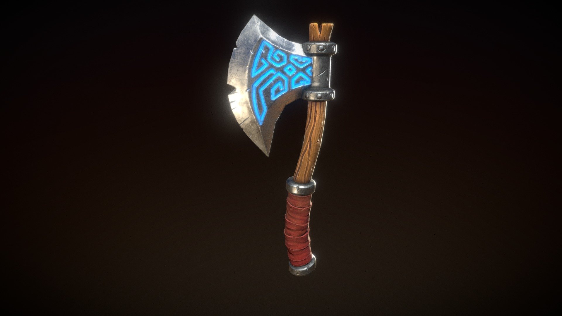 Stylized axe project - 3D model by frewn [e8d8fc5] - Sketchfab