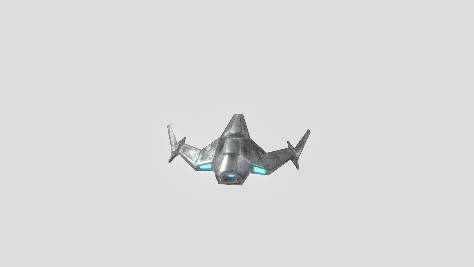 Damaged Spaceship - 3D model by Ryan James (@Ryan_James) [e8da2ad ...