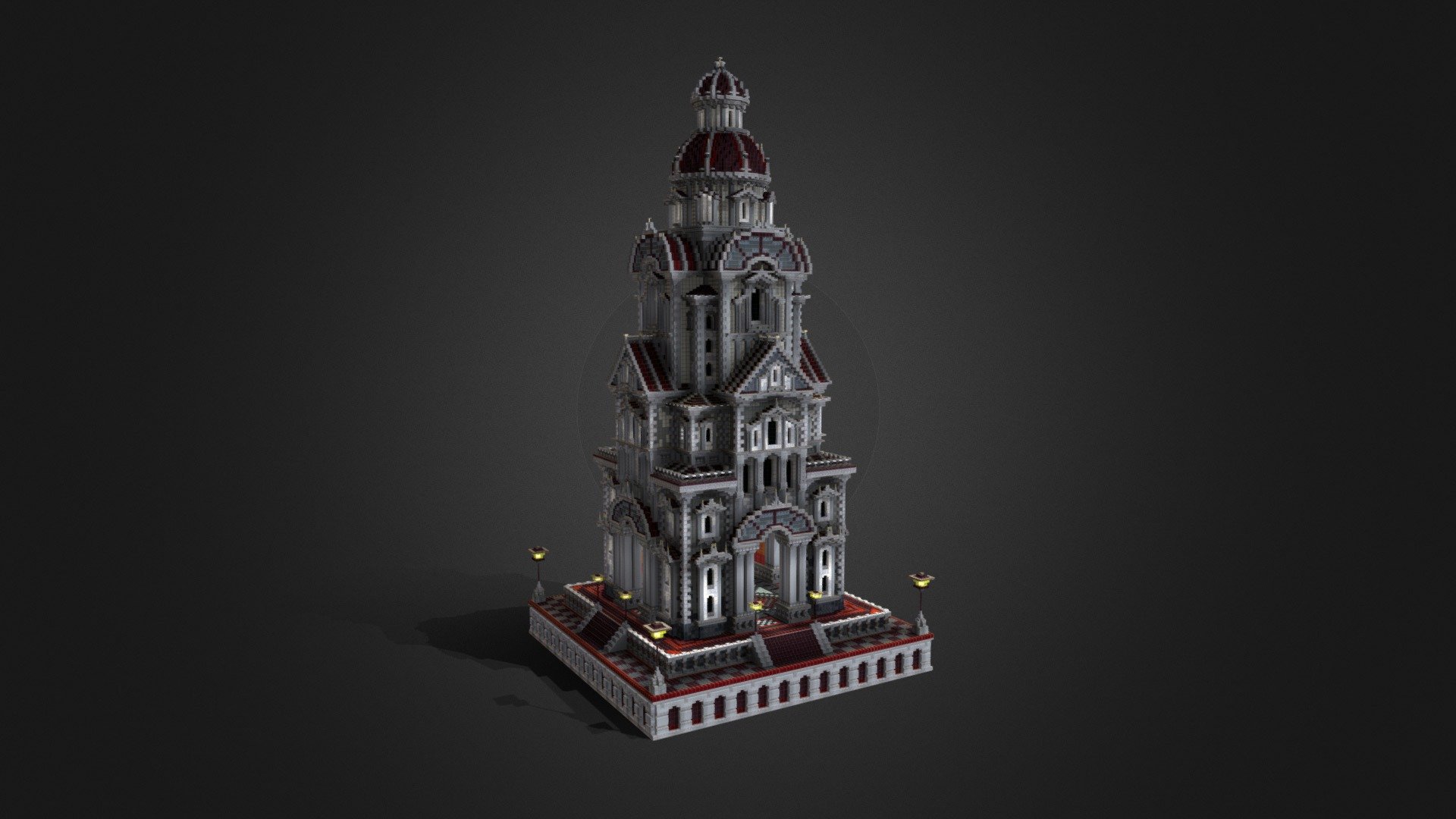 Dark Tower - 3D model by BreadBuilds [e8da708] - Sketchfab