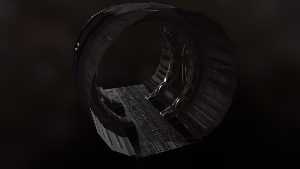 Corridor 3 - 3D model by DubiousD [e8db4a9] - Sketchfab