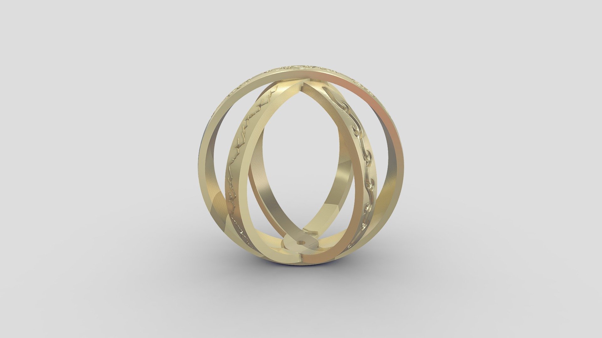 Three Color Ring - Download Free 3D model by Automic Gold (@automic ...