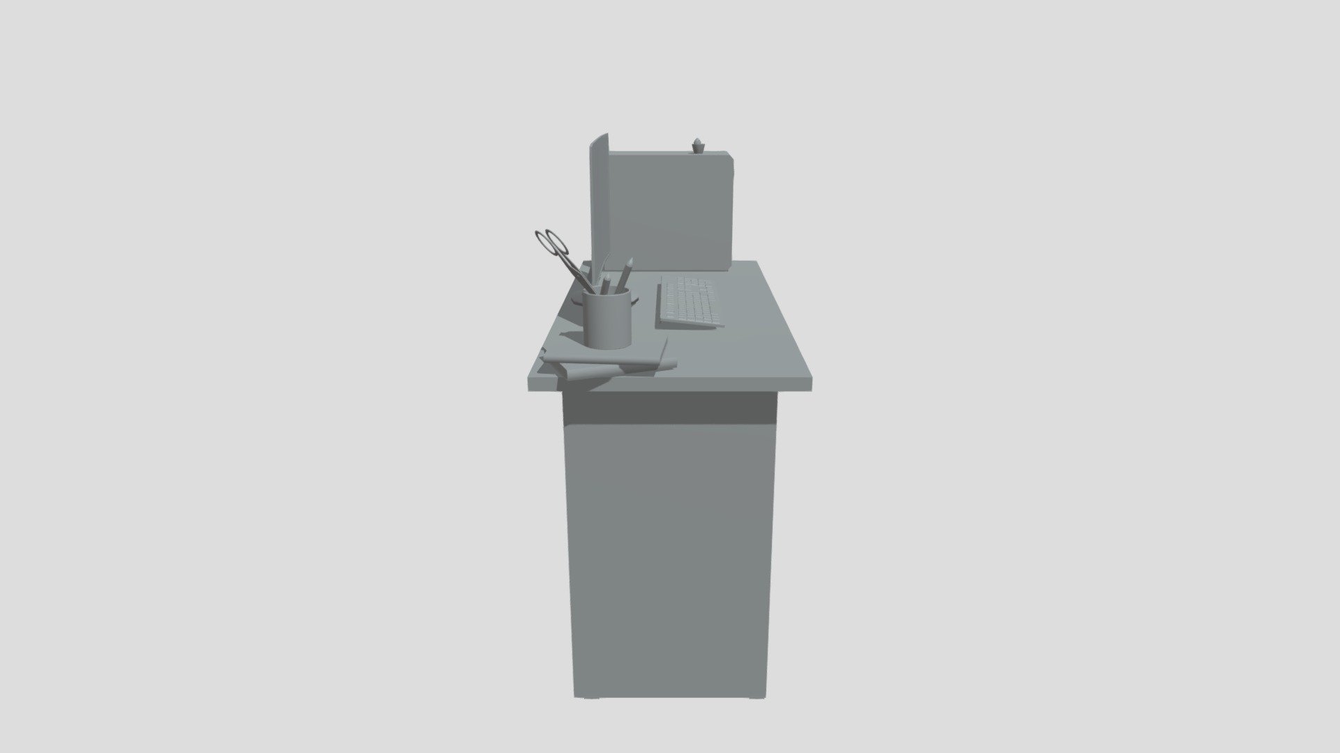 Workspace Download Free 3D Model By Frelll e8de1e0 Sketchfab