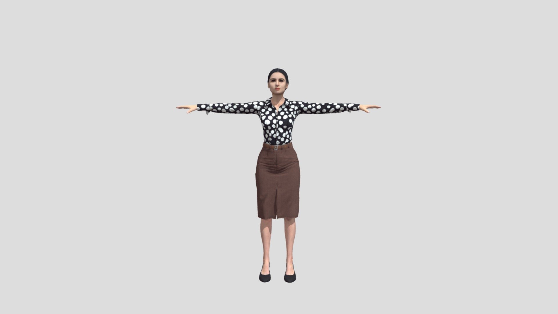 Vidya Balan 3d model free to use - Download Free 3D model by Sunny ...