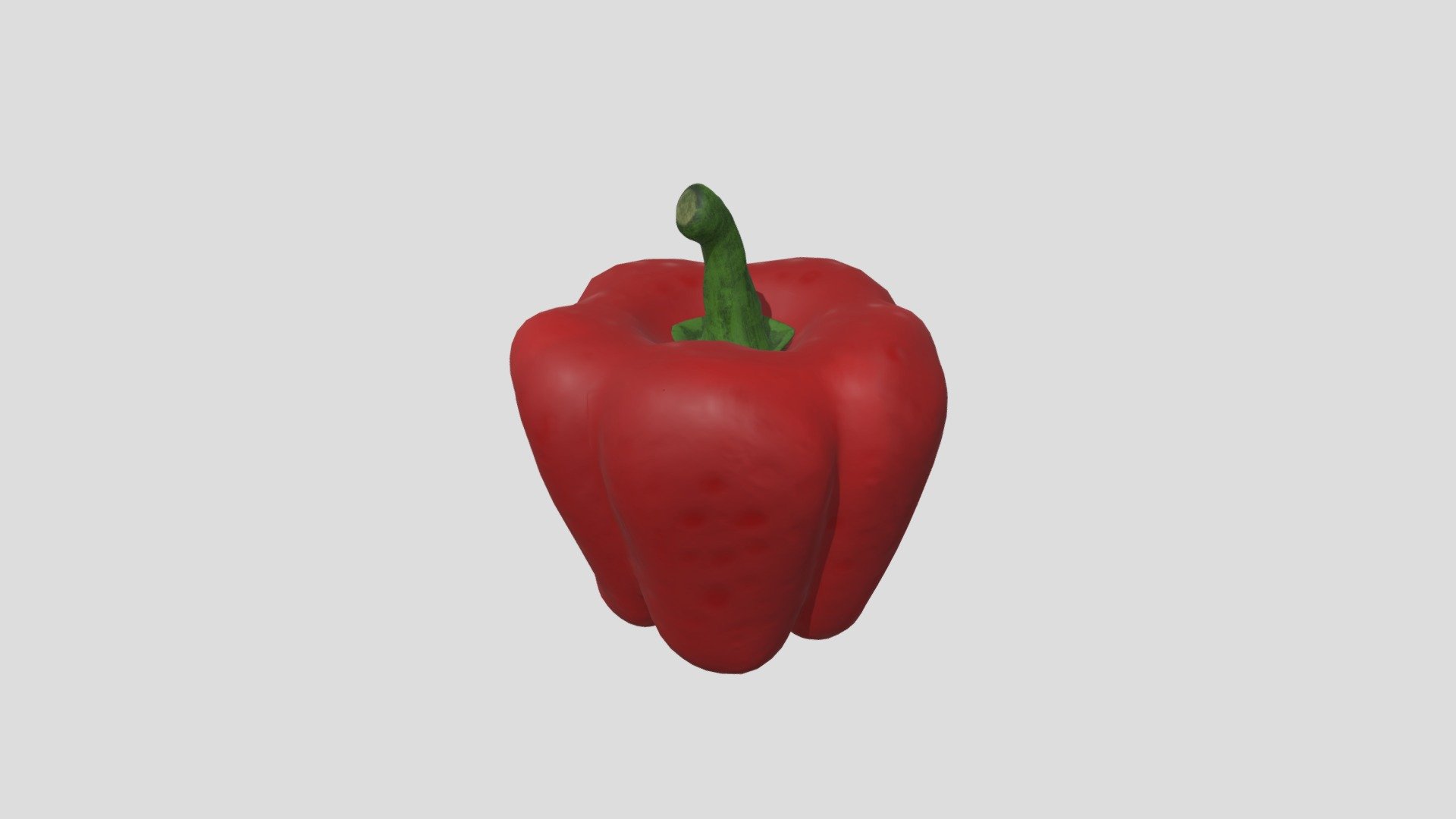 Bell Pepper - 3D model by amsiu [e8e4845] - Sketchfab