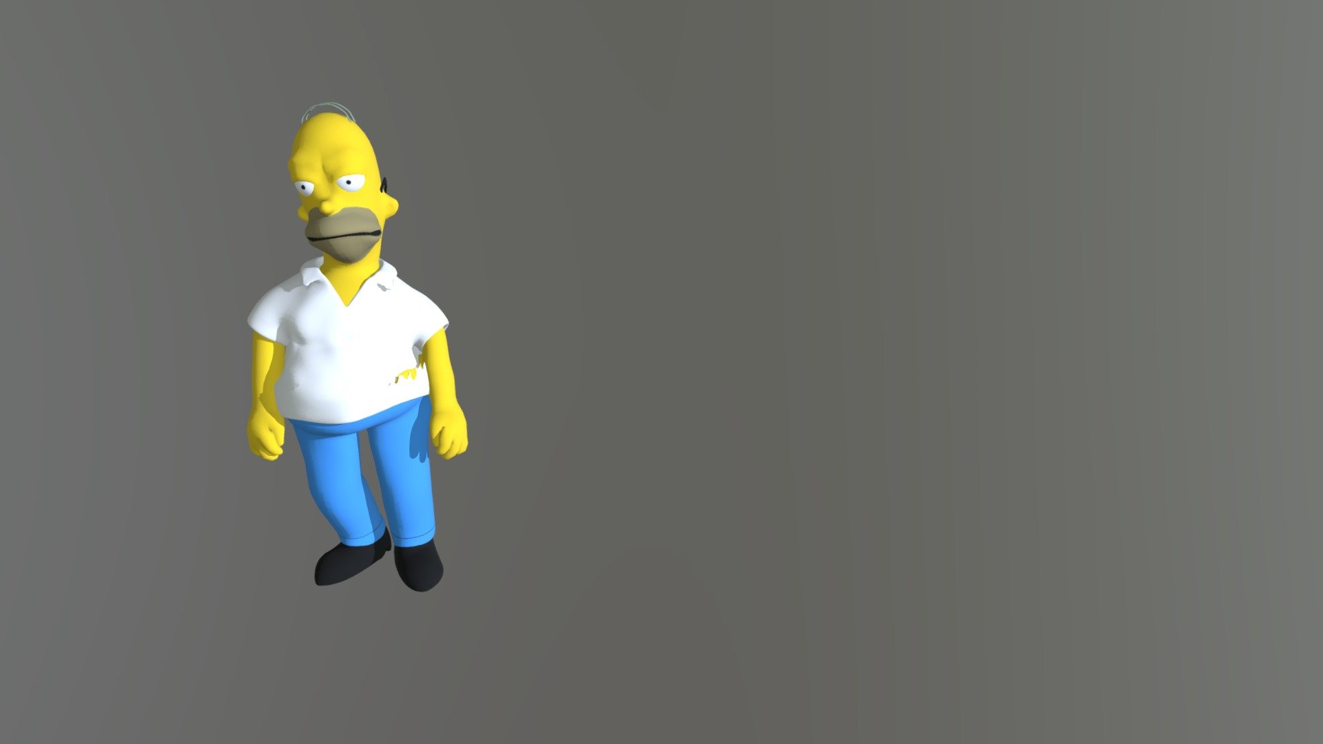 Breakdancer homer - 3D model by ElishaThomas [e8e7db5] - Sketchfab