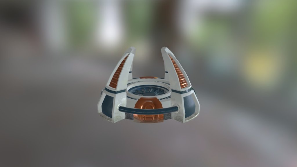 SCI-FI Projector - 3D model by ashfordkennedy [e8ea536] - Sketchfab