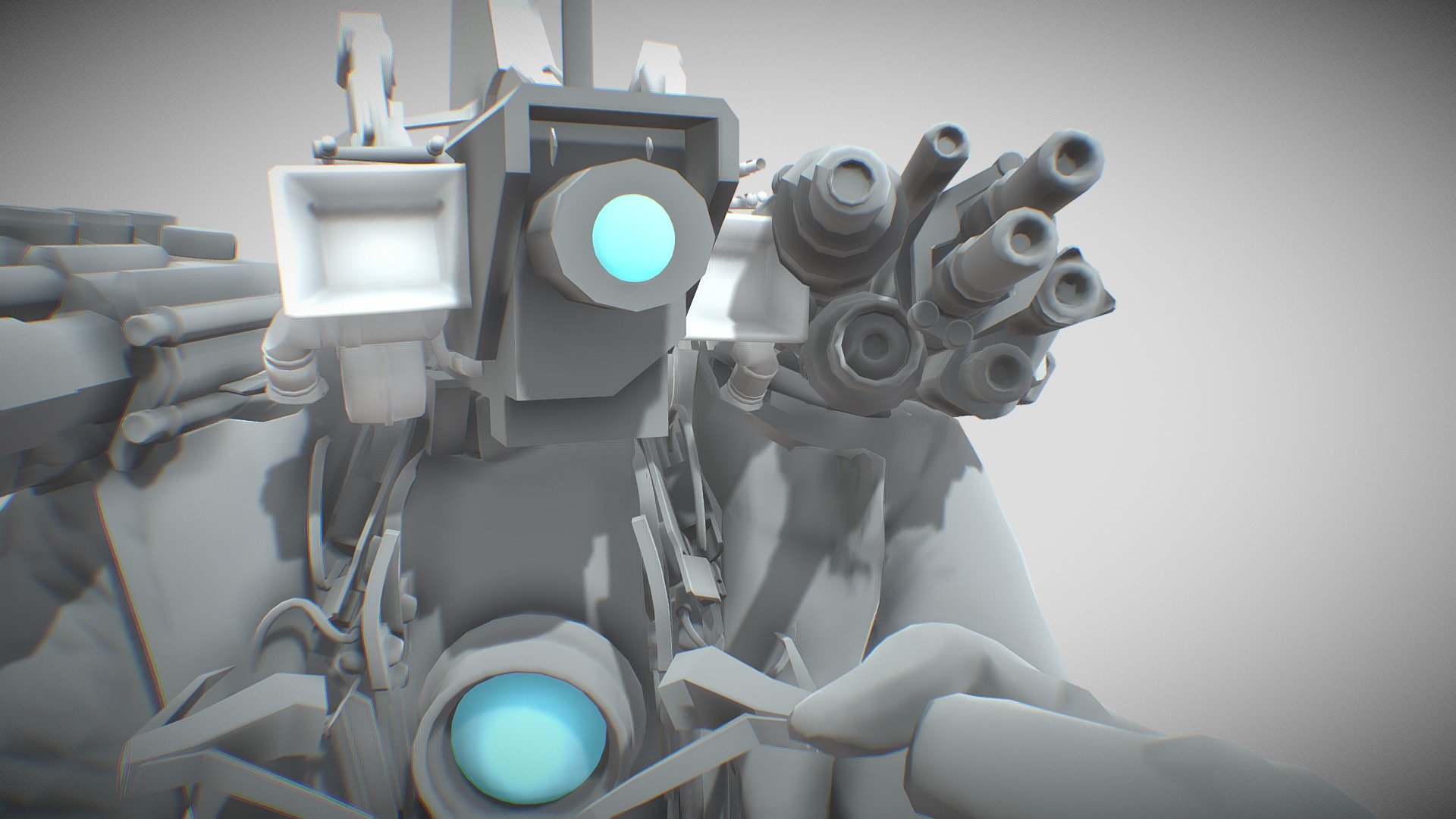Infected Titan Camera Man 57 part 2 - Download Free 3D model by skibidi ...