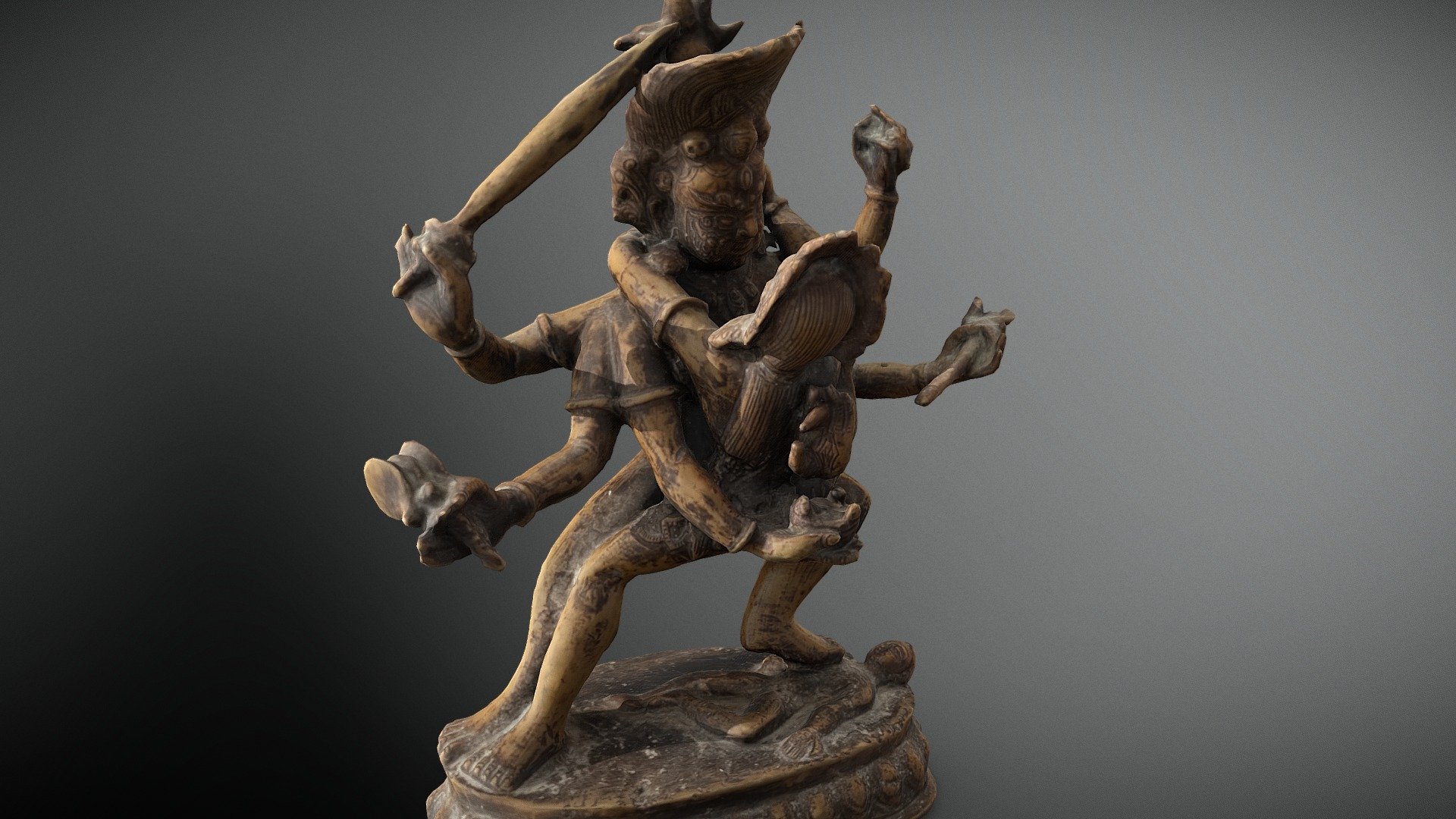 Yab-Yum Tibet Bronze Statue Happy Buddha - Buy Royalty Free 3D model by ...