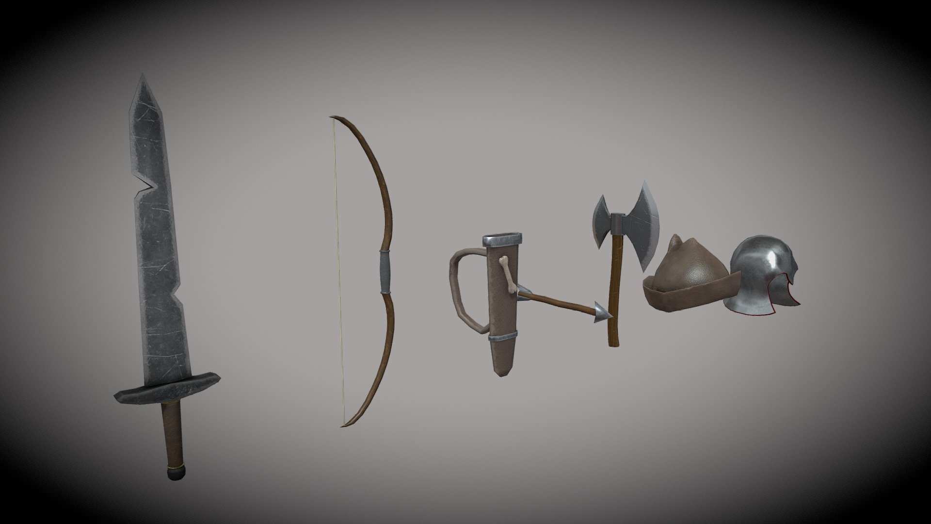 Set Weapon - 3D model by valentin.quetto [e8ec669] - Sketchfab