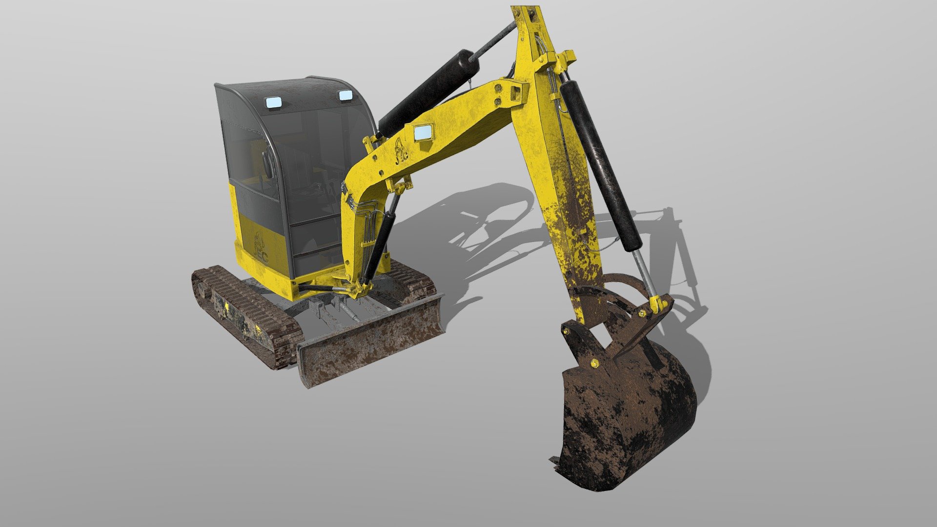 Excavator - 3D model by jordan.provencher [e8ee658] - Sketchfab
