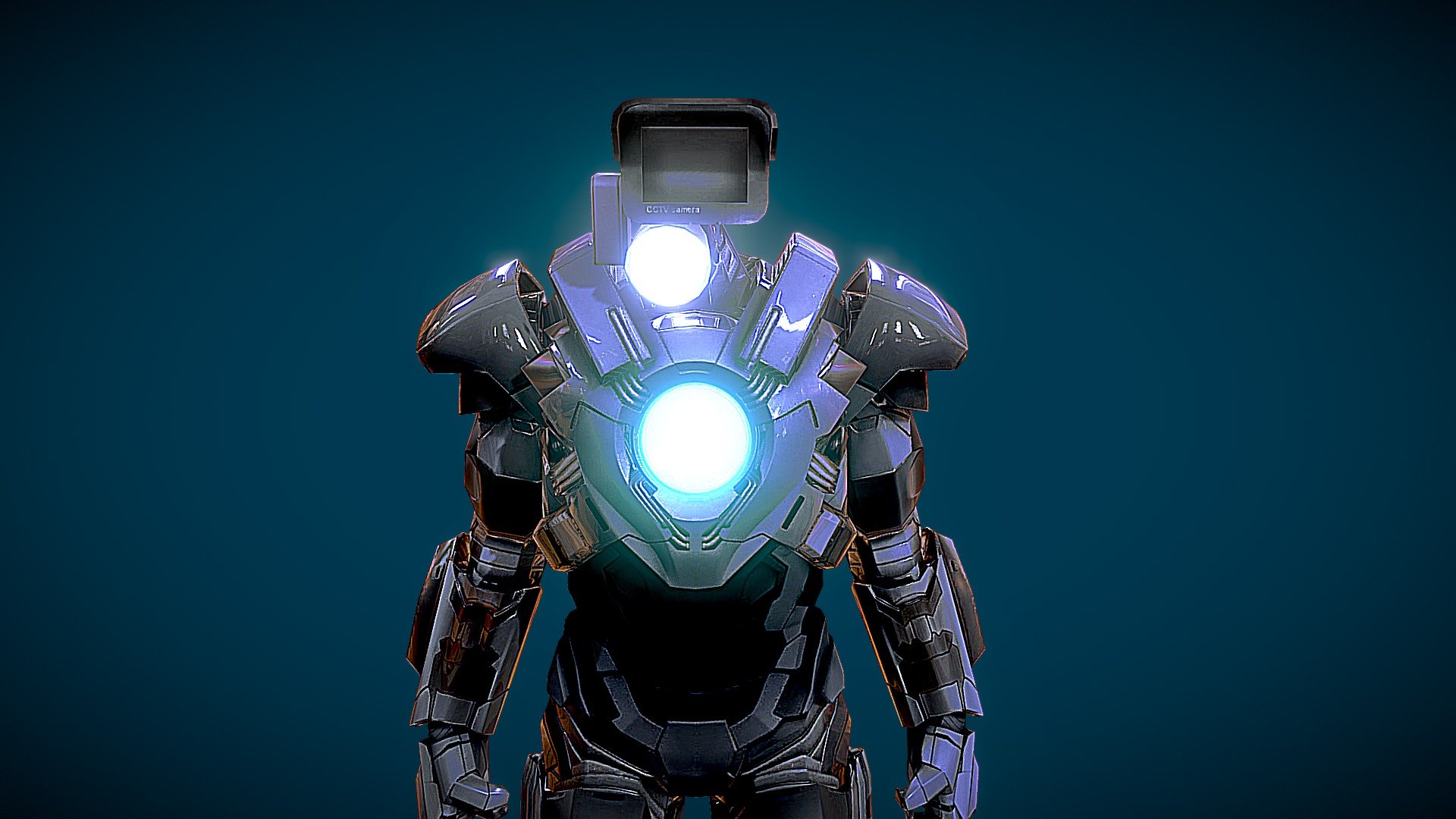 Iron Cameraman - Download Free 3D model by photon (that one larry ...