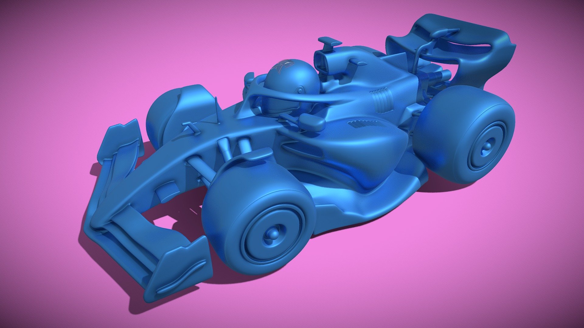 Alpine F1-A522 Choro-Q/toy style (3dprint) - Buy Royalty Free 3D model ...