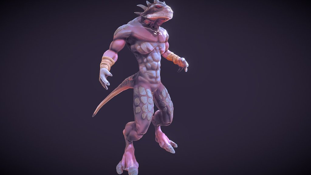 Lizard - 3D model by ckrenz [e8f0038] - Sketchfab