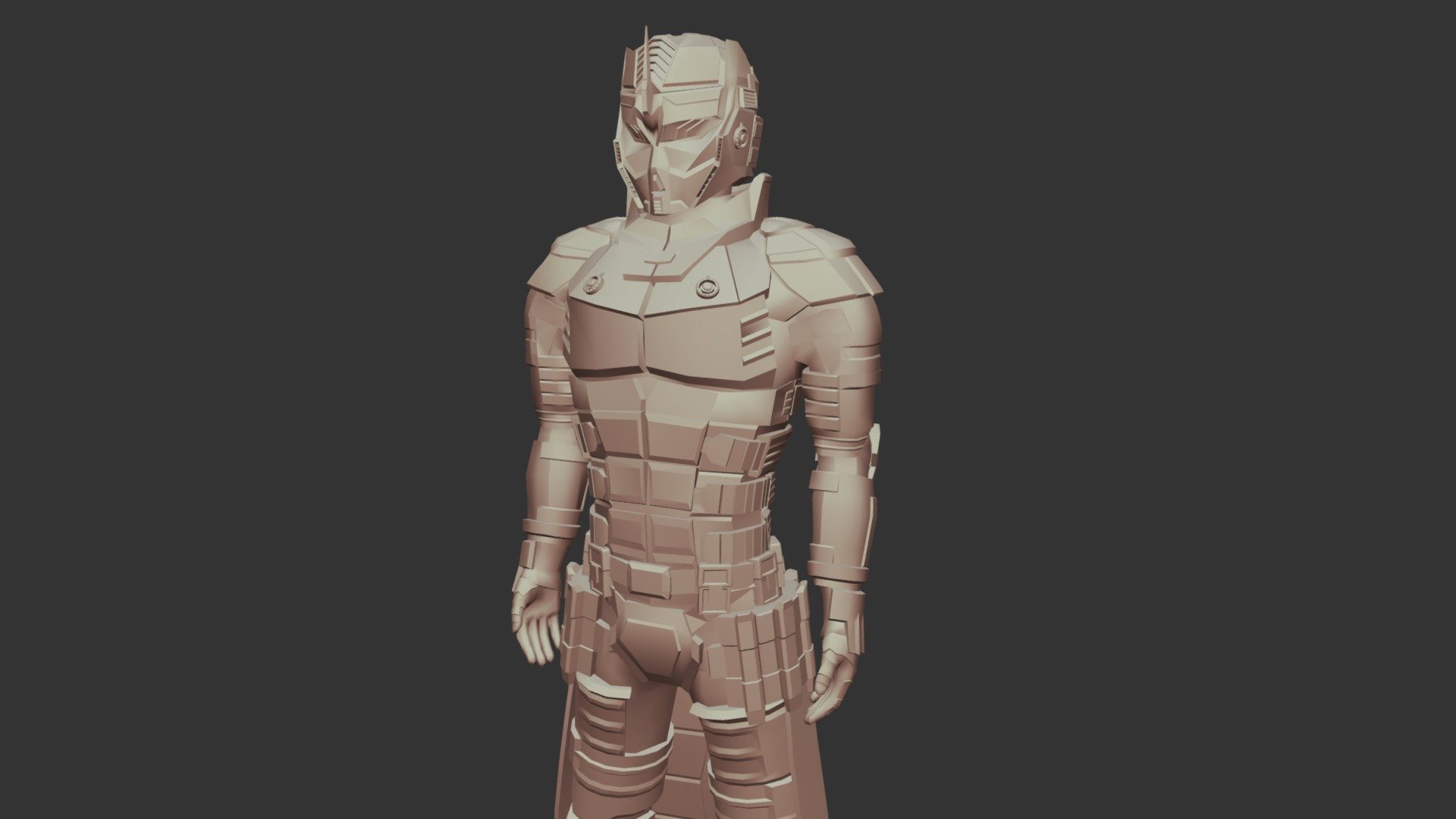 Modular Armour Character - 3D model by Conor Luskin (@cluskin) [e8f03aa ...