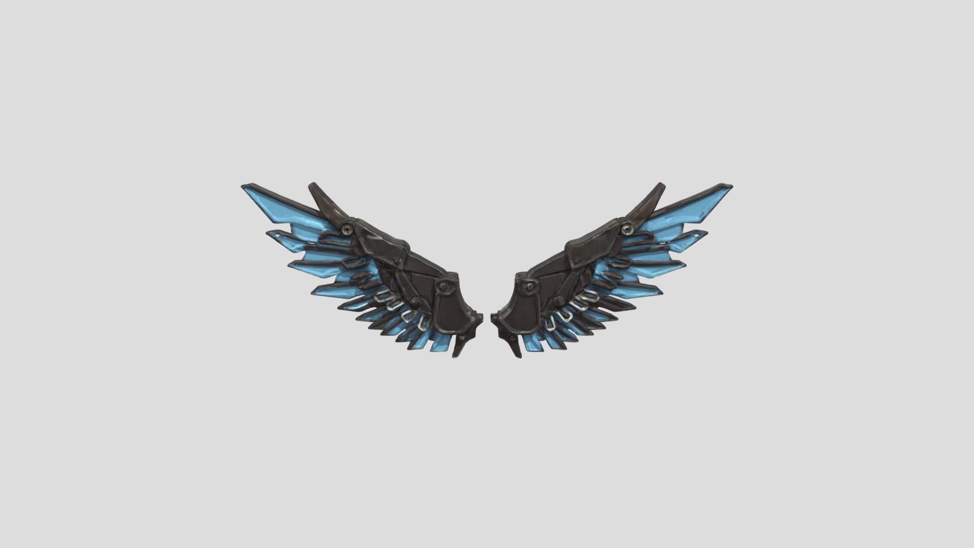 Cyber Wings 2 - Download Free 3D model by tranngocbao231 [e8f18b5 ...
