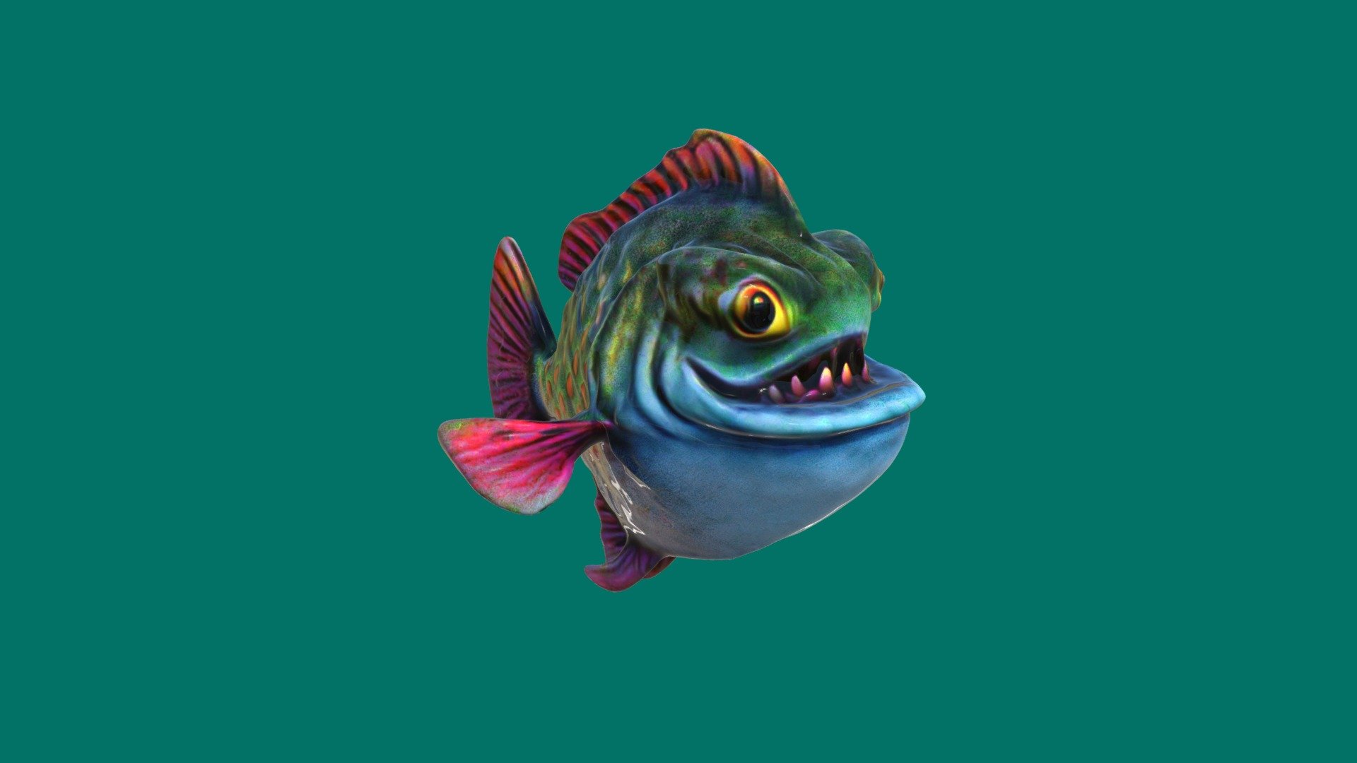toon fish - Download Free 3D model by vicente betoret ferrero ...