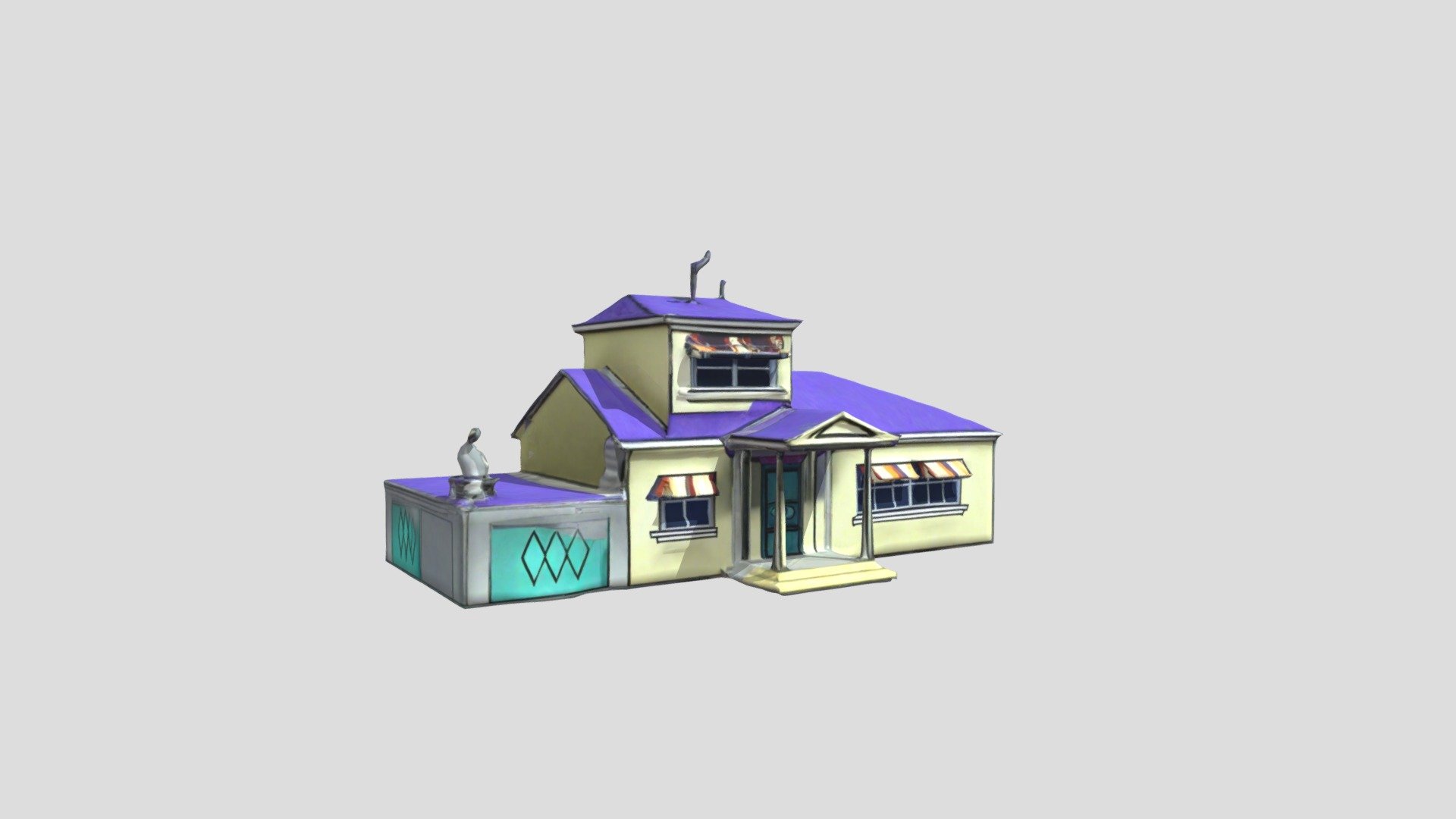 Oggy house 3d model - Download Free 3D model by Shah Bakhat026 ...