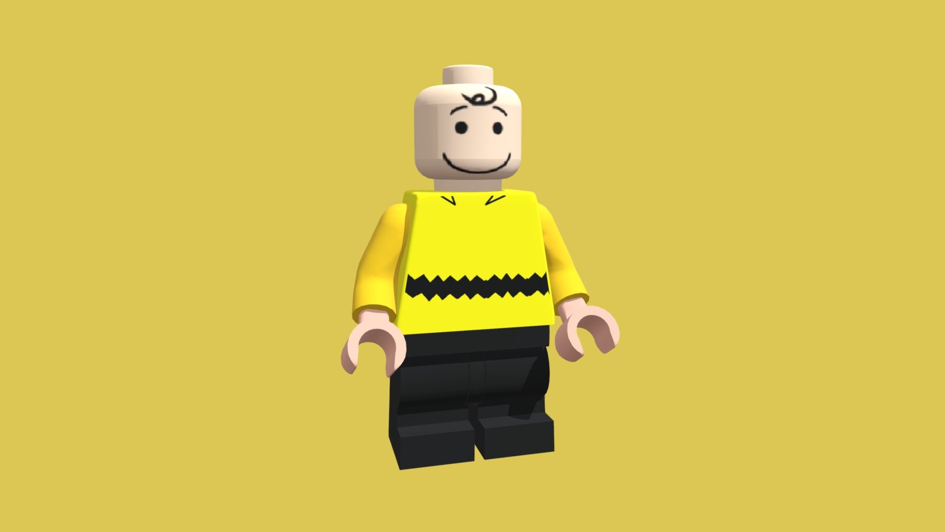 Lego Charlie Brown - Download Free 3D model by Dr. Heinz Doofenshmirtz ...